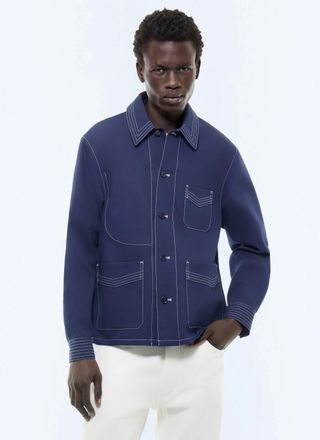 Fursac Blouson en toile de coton biologique - Taille XL - Homme