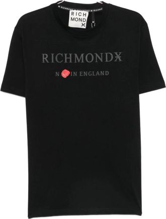John Richmond Homme, Tops, Noir, Taille: M Sakanta T-Shirt