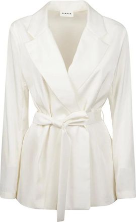 P.A.R.O.S.H. P.a.r.o.s.h., Femme, Vestes, Beige, Taille: 38 FR Paky Jacket