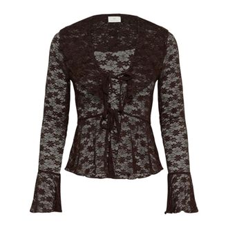 Kaffe Blusen & Hemden - - Blouses & Shirts - Damen - Braun - S