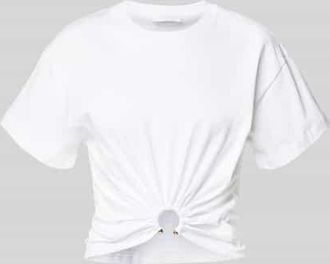 Paco Rabanne T-Shirt mit Raffungen
