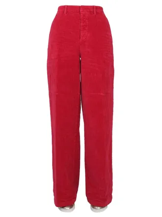 Dsquared2 Wide Leg Cotton Trousers - Pink