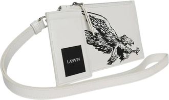 Lanvin unisex, Sacs, Blanc, Taille: ONE Size Pouch Bianco