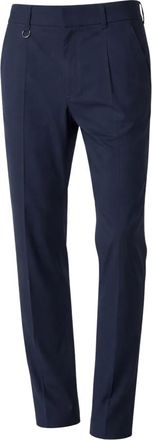 Paolo Pecora Homme, Pantalons, Bleu, Taille: XL Pantalon Slim-fit