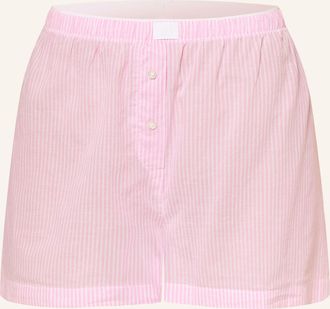 Mey Mey Schlafshorts Serie Cotton Stripes rosa