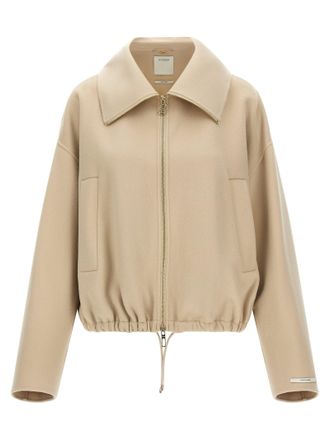 Sportmax Emiro Bomber Jacket - Beige