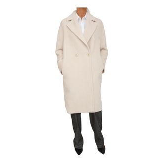 Max Mara Cappotto - - Coats - Damen - Wei&szlig; - L