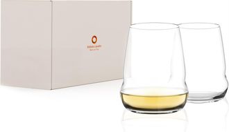 Stölzle Weinbecher Cocoon/Weißweingläser 2er Set/Weingläser Kristallglas/Weißweinglas extravagant/hochwertiges Weinglas Set/Weingläser Stölzle