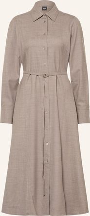 HUGO BOSS Hemdblusenkleid Dannel beige
