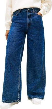 Tommy Hilfiger Damen DNM 70S Wide Leg Hw Ww0Ww47695 Andere Jeans, Denim (EMI), 34W x 32L