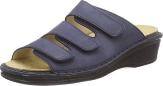 Fischer Markenschuh Fischer Damen Pantolette, Damen Pantoletten, Blau (521 Marine), 36 EU