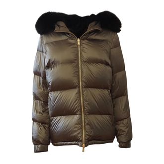 People of Shibuya Wendbare Shearling Parka Jacke - - Jackets - Herren - Braun - XS