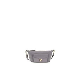 Coccinelle Umh&auml;ngetasche aus Leder mit &Uuml;berschlagtasche - - Bags - Damen - Grau - ONE SIZE