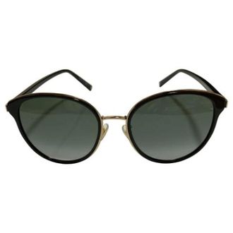 Givenchy Lunettes de soleil en plastique Pre-owned - Femme - Pre-owned - Noir - Taille: ONE Size