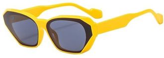 Generic Lunettes De Soleil Dext&eacute;rieur For Femmes Et Hommes, For Les Vacances, Le Sport Trajets Domicile-travail(Yellow)