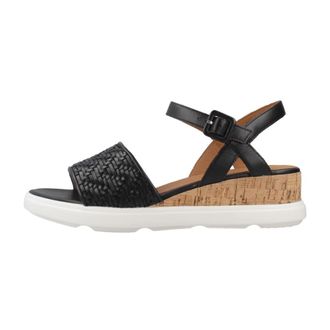 Geox Pisa Wedge - - Shoes - Damen - Schwarzk - 38 EU