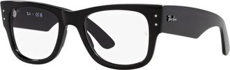 Ray-Ban unisex, Accessoires, Noir, Taille: 51 MM Mega Wayfarer Optical Frame