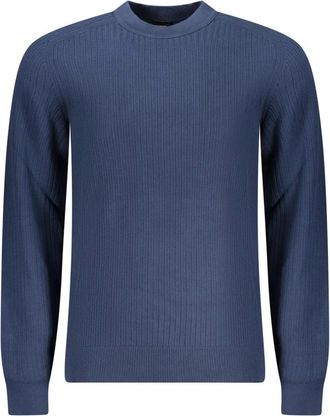 HUGO BOSS Homme, Pulls, Bleu, Taille: XL Long Sleeved Sweater