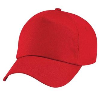 Beechfield Lot de 2 Casquettes de Baseball - Adulte (Taille Unique) (Rouge)