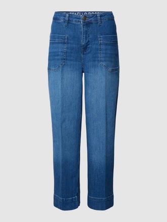 Raffaello Rossi Wide Leg Jeans mit B&uuml;gelfalten Modell MIRU