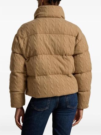 Ralph Lauren Mebei Puffer Jacket - Brown