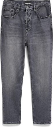 Armedangels Herren Relaxed Tapered Jeans Bio-Baumwoll Mix Comfort-Stretch AAUSTIN Relaxed Fit Washed Iron