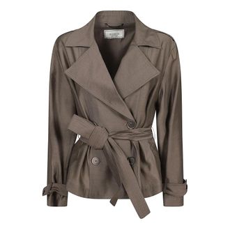 PESERICO Femme, Vestes, Brun, Taille: 36 FR Spolvero Coat