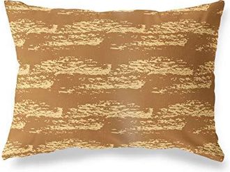 Bonamaison Le Jardin du Lin Kissenbezug Zierkissenbezug Brauntöne Kissenbezug, Für Bett, Auto, Sofa, Haus, Wohnzimmer, Schlafzimmer, Dekoration, 45x60 Cm - Entwo