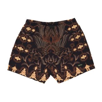 Dolly Noire Homme, Maillots de bain, Brun, Taille: L Short de Bain Marron avec Doublure Interne