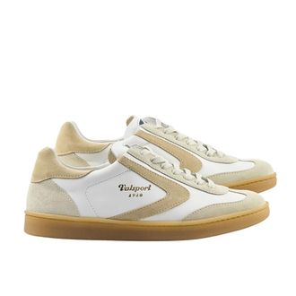 Valsport Homme, Chaussures, Multicolore, Taille: 43 EU Baskets en Cuir Suédé Blanc