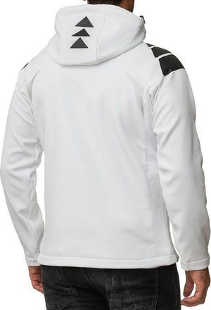 Geographical Norway Softshelljacke Herren Regular Fit Jacke batechno men Wind- und wasserabweisend mit abnehmbarer Kapuze