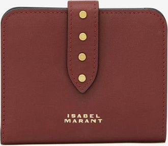 Isabel Marant Portefeuille Oskan - Femme - Bordeaux - Isabel Marant