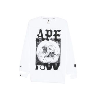 A Bathing Ape Graphic-print Long-sleeve T-shirt