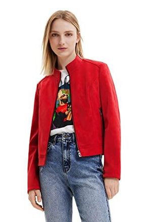 Desigual Chaq_Las Vegas, 3092 Red Revêtement en polyuréthane, Rouge, XL Femme