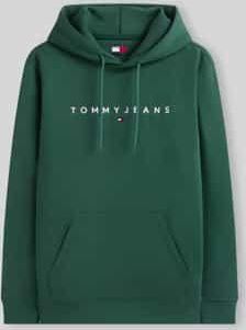 Tommy Jeans Regular Fit Hoodie mit Logo-Schriftzug