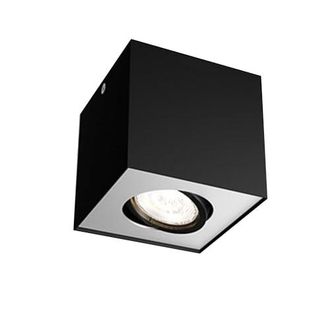 Philips myLiving LED Spot Box 1-flammig, 4,5W, schwarz