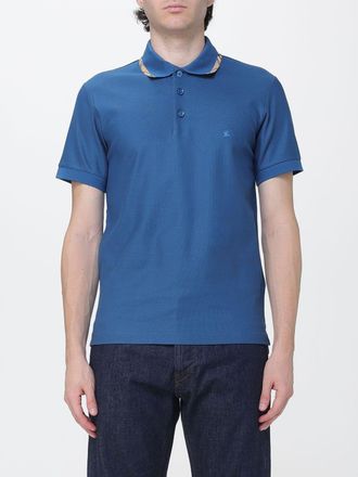 Burberry Polo Homme couleur Bleu Marine