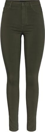 Pieces Pchighskin Wear Jeggings/Noos BC, Marron, XL Femme