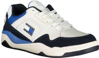 Tommy Hilfiger Color-Block Leather Sneaker - Blue