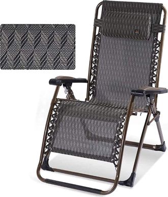 The Silted Company Zero Gravity Lounge Chair, Liegestuhl, leicht, faltbar, Gartenst&uuml;hle, 2er-Set, klappbar, Liegestuhl, verbreiterte Sonnenliegen, Liegestuhl, klappbarer