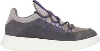 HUGO BOSS Sneaker f&uuml;r Herren, Leder (Grau)