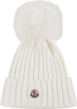 Moncler Tricot M&uuml;tze - - Accessories - Damen - Wei&szlig; - ONE SIZE