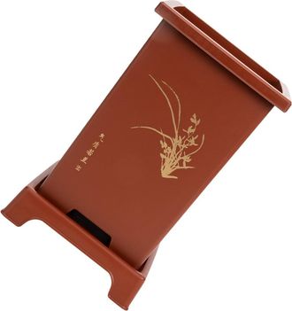 FOMIYES Orchideen Blumentopf aus Kunstharz Gro&szlig;format mit Abflussl&ouml;chern und Untersetzer Dekorativer Garten und Balkon pflanztopf f&uuml;r Sansevierien und Zimmerp