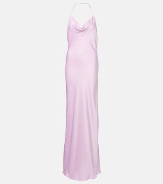 Stella McCartney Slipdress Envers aus Satin