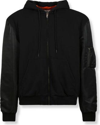 Maison Margiela Homme, Vestes, Noir, Taille: L Hooded SweaT-shirt