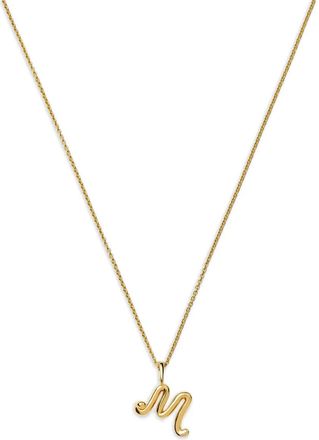 Missoma collier &agrave; pendentif initiale - Or