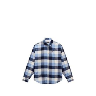 Napapijri Chemise &agrave; carreaux col am&eacute;ricain en coton