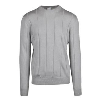 Eleventy Sottogiacca Rundhals-Strickware - - Knitwear - Herren - Gr&uuml;n - M