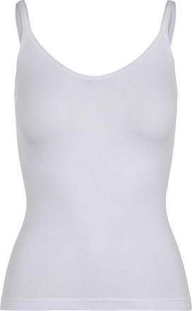 Pieces Damen Unterhemd Plain Underwear TOP NOOS, Gr. 34 (Herstellergröße: S/M), Weiß