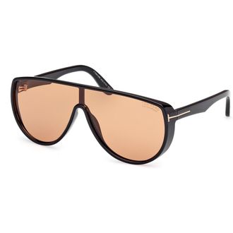Tom Ford FT1182 ACHILLES Lunettes de soleil, Noir/Jaune